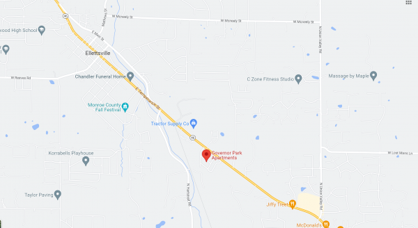 Govenor Park map – Morningside